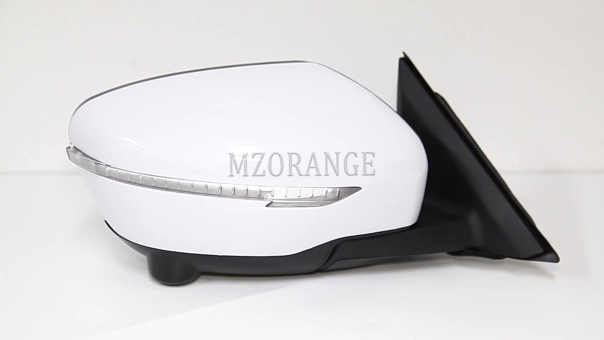 White Primer Assembly Wing Back Door Mirror 13 Pin Rear View Rearview ...