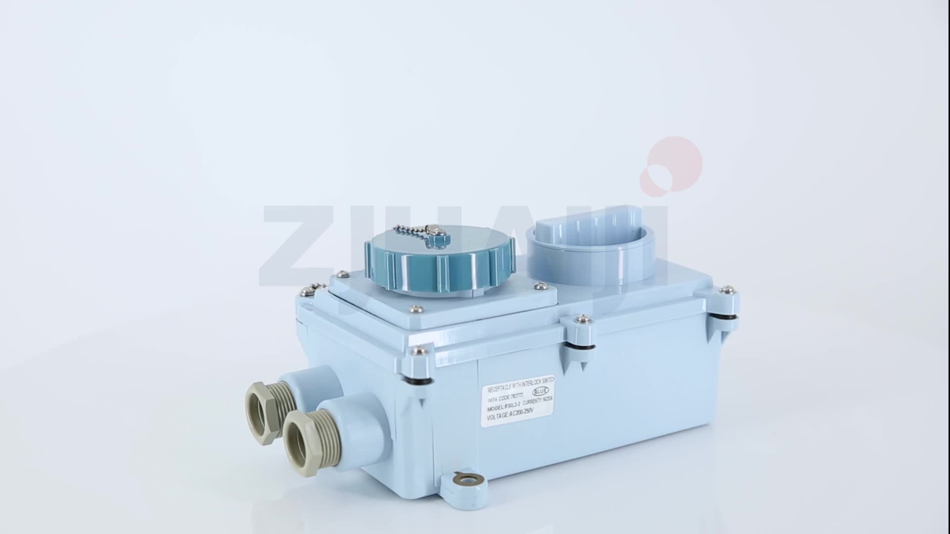 Impa 792774 Rsil2-3 Red Iec Marine Watertight Ip56 Receptacle With ...