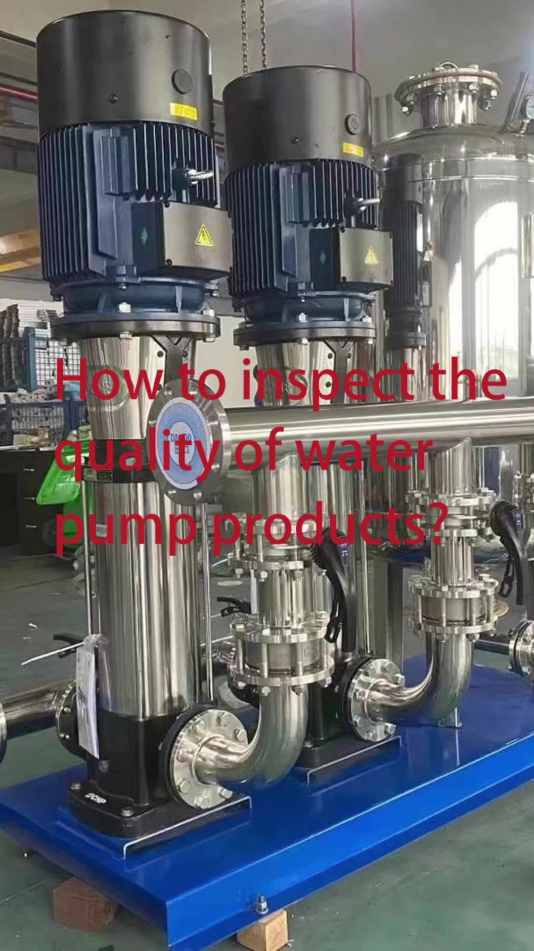 Vfd Pump System Small Water Pump Booster Residential Water Booster ...