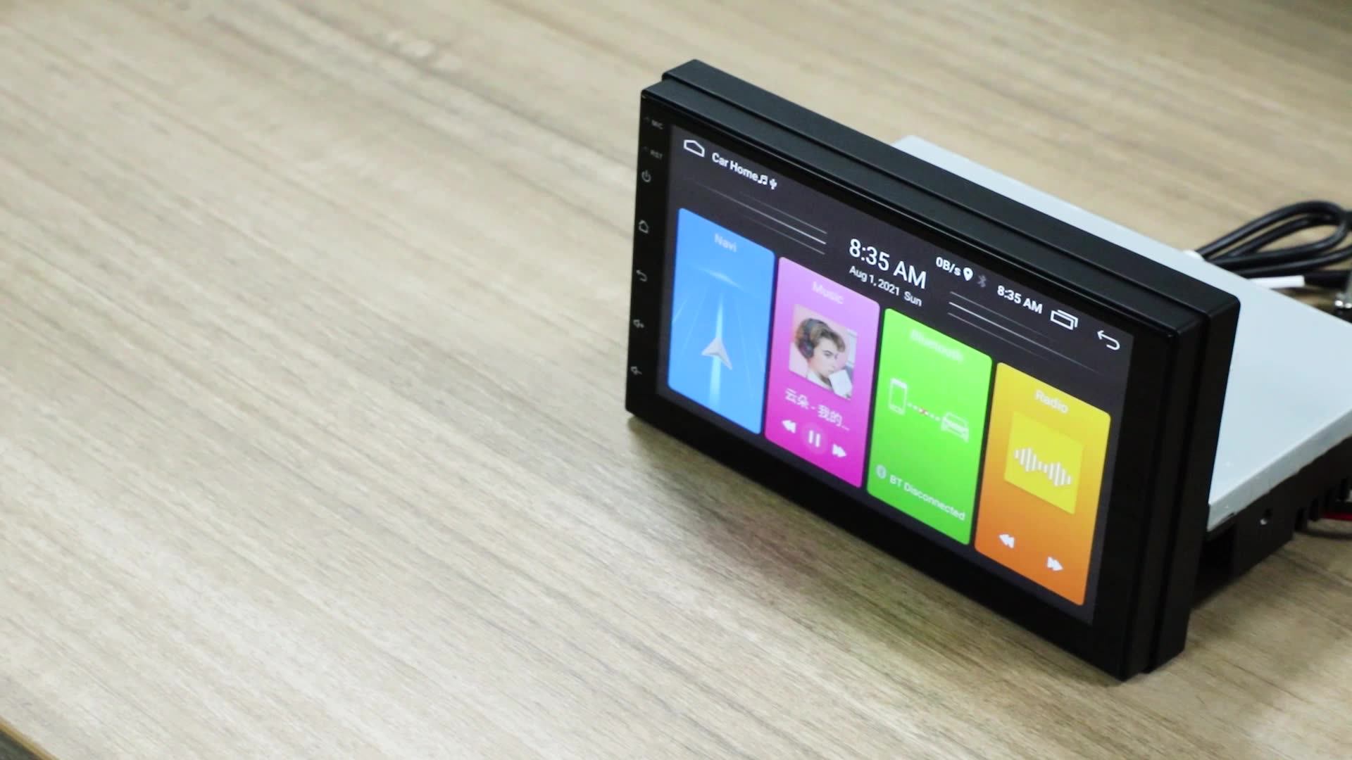 1din Android Auto Elctronic Car Mp5 Multimedia Player Monitor - Buy ...