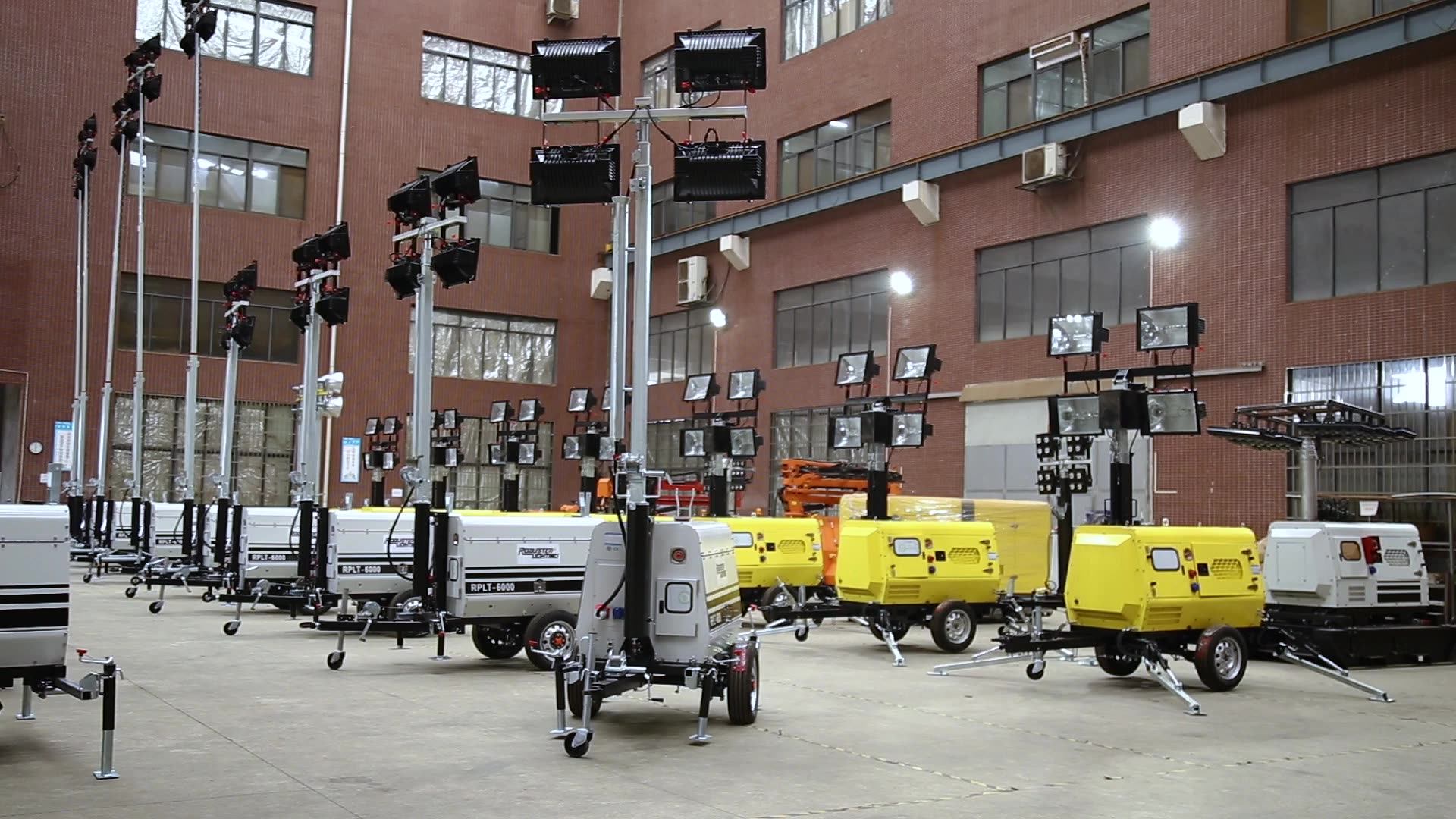 Led Flood Lights Portable Led Mobile Light Tower Generator - Buy Led ...