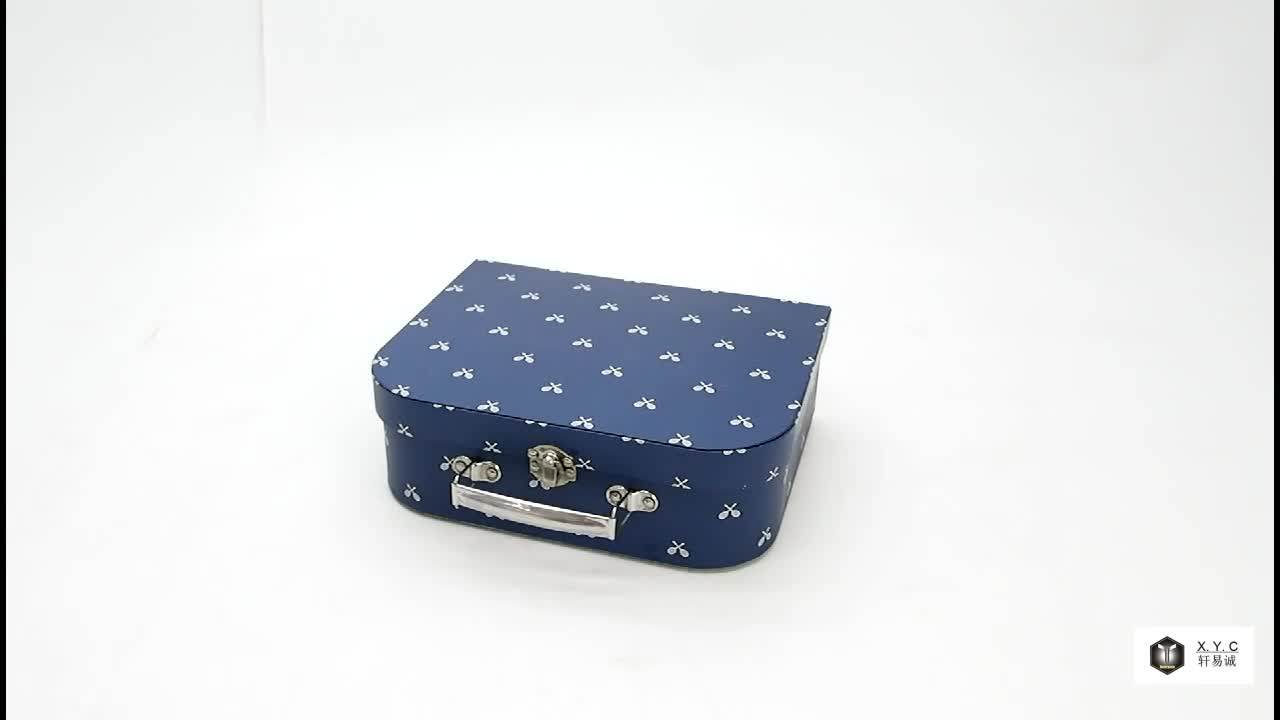 Custom Small Decorative Cardboard Suitcase Gift Box Wholesale - Buy ...