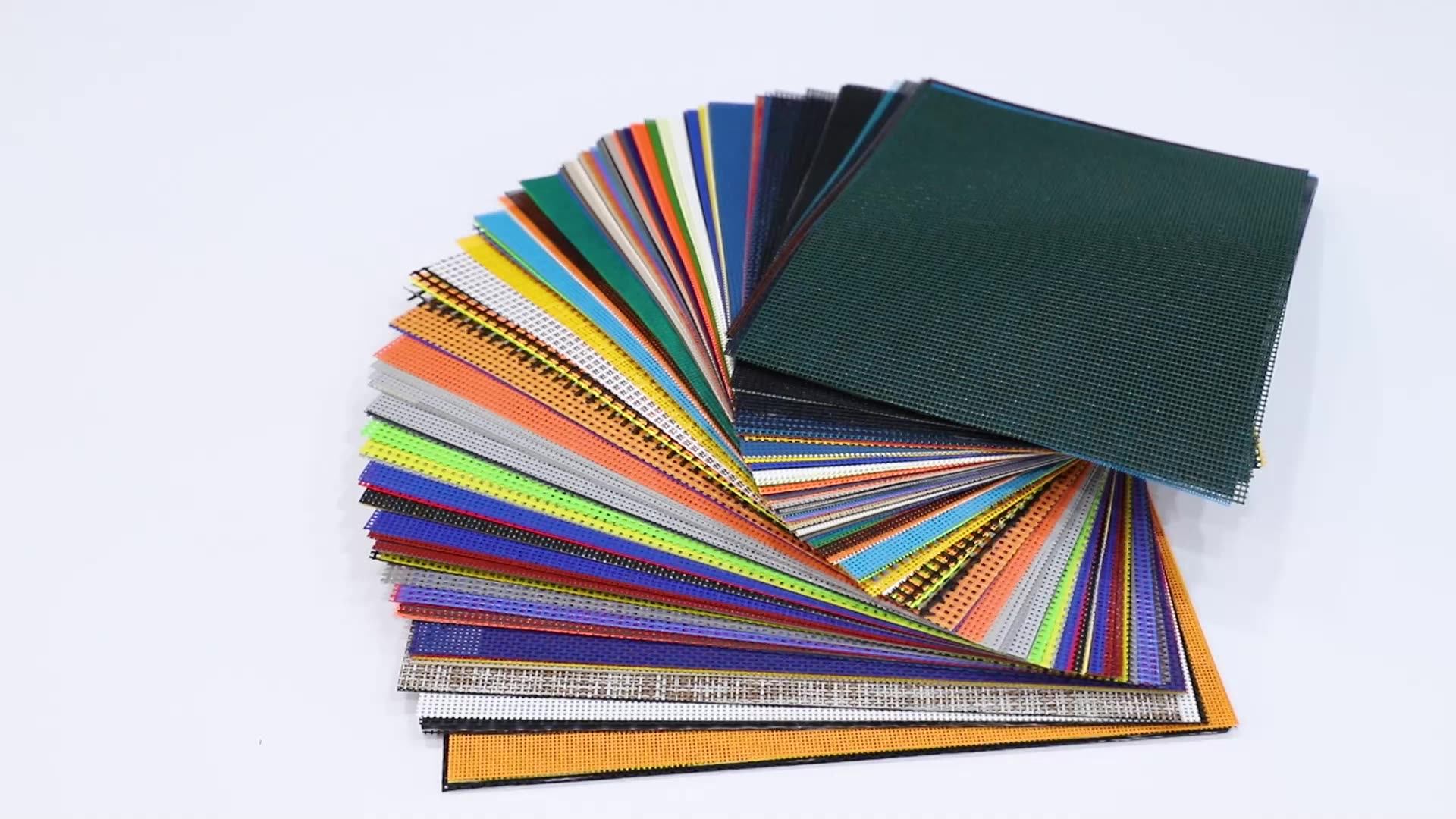 High Strength Tearing Large Roll 1300x1300d 14*14 Polyester Teslin Mesh ...