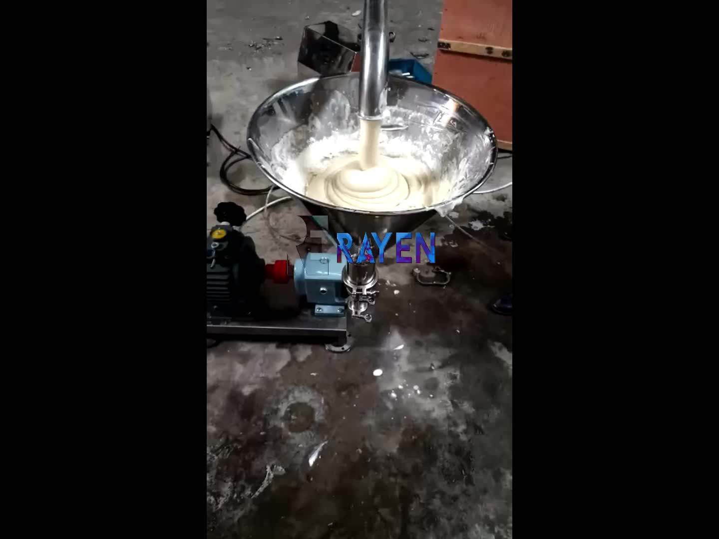 304 316l Stainless Steel L Agitator Tangki Liquid Powder Mixing Tank ...