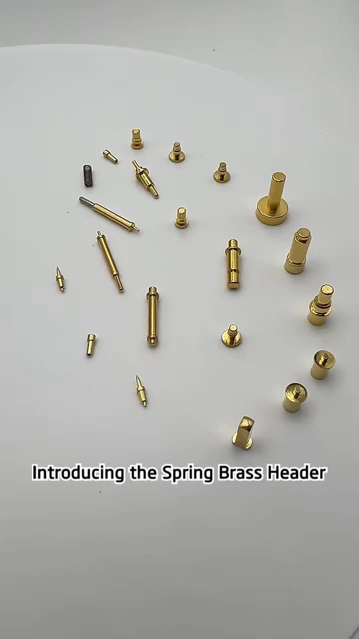 Magnetic Pogo Pin Connector 5.08mm 4 6 8 14 Dip Bend Pcb Mount Right ...