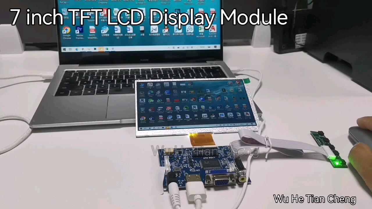 Rgb 50pin Lvds 40pin Lcd Controller Board With H Dmi Vga Av Input - Buy ...