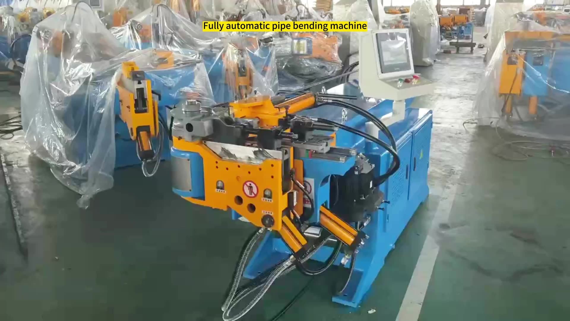 Fully Automatic Pipe Bending Machine Dw-38cnc-3a-1s Hydraulic Pipe Cold ...