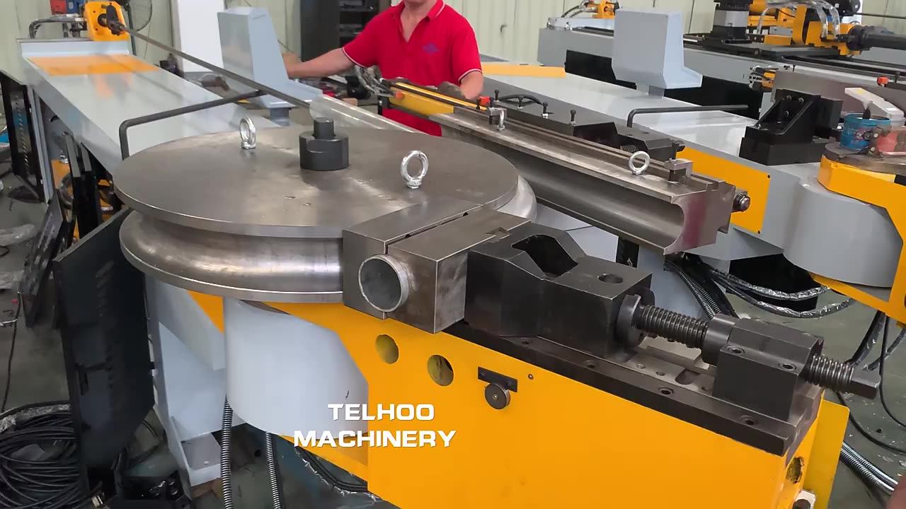 Pipe Bender Hydraulic Semi Automatic Mandrel Pipe And Tube Bending Machine With High Quality ...