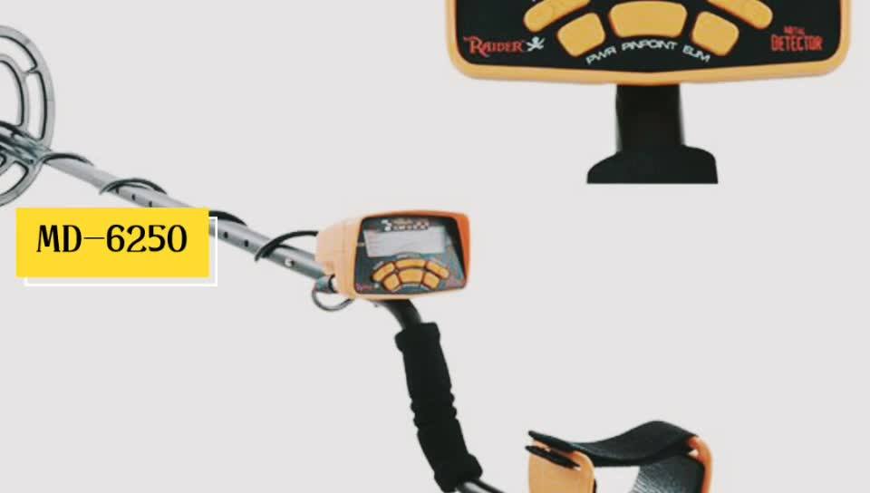 5 Meters Depth Gold Metal Detector Underground Md-6350 Professional ...