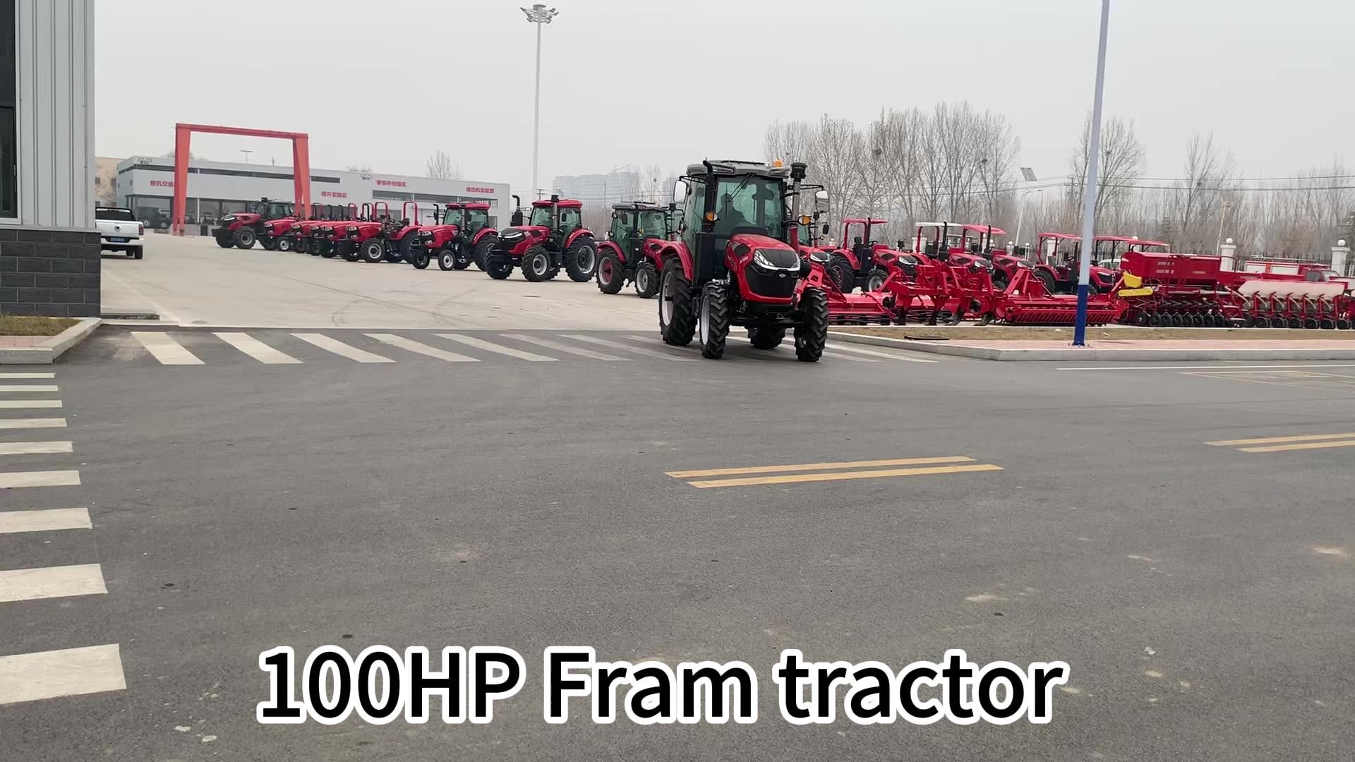 100hp Agriculture Big Tractor With Yto Diesel Engine In Lowest Price ...