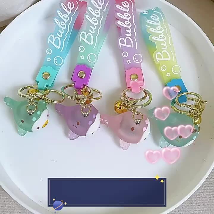 Xinxing Cartoon Cute Lighted Keychain Acrylic Luminous Keychain Pendant ...