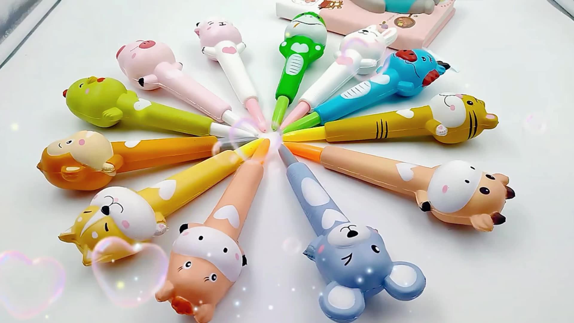 Promotional Cartoon Cute Pu Foam Squishy School Stationery Manufacturer ...