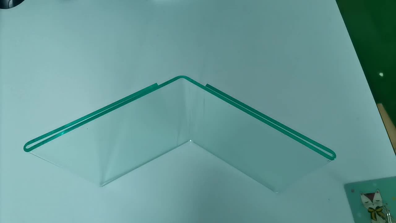 Premium Book Shape Angled Bended Acrylic Photo Frame - Buy Book Shape ...