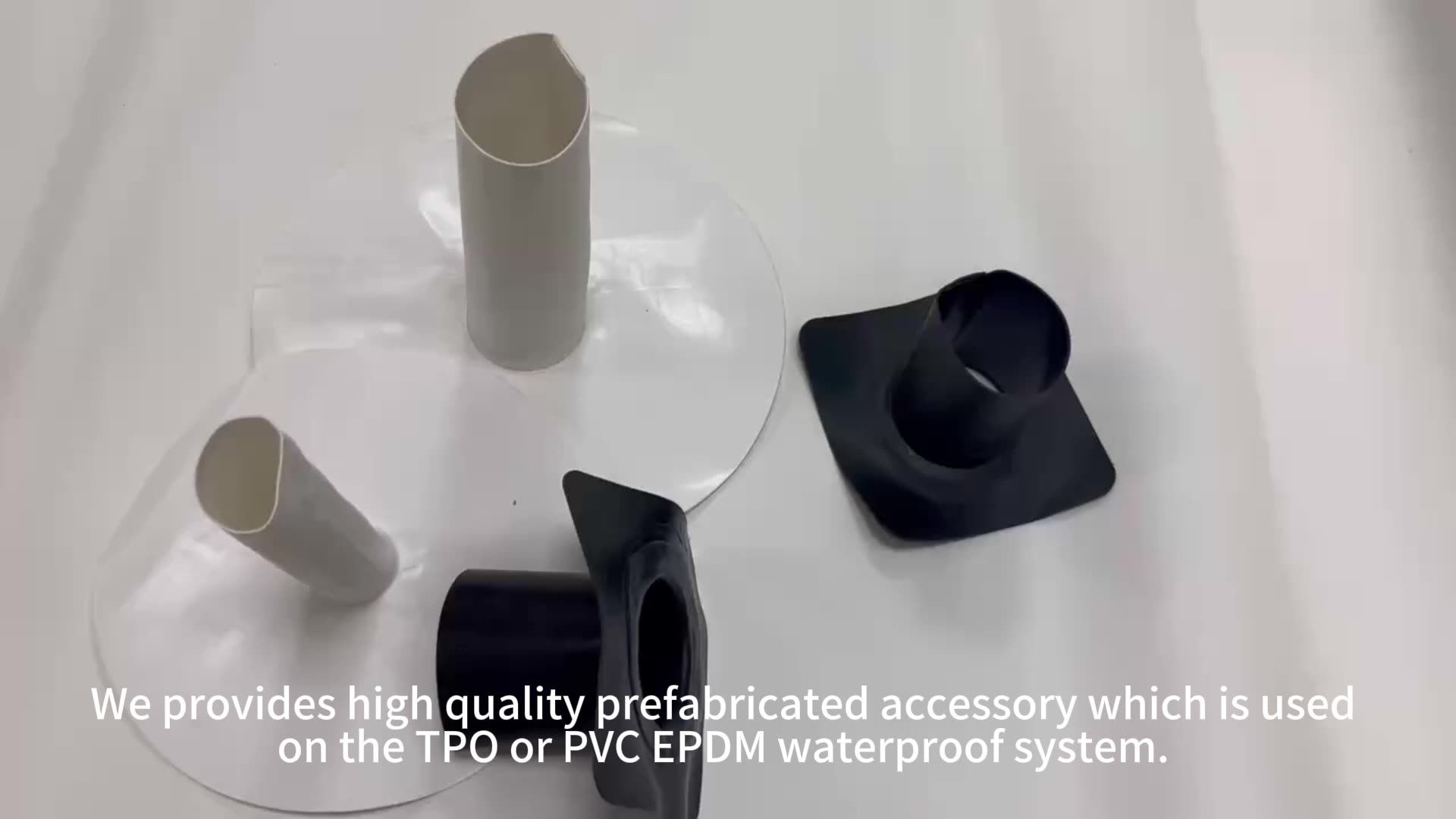Pvc Tpo Epdm Rubber Flat Roof Accessories Scupper Drain Drainage - Buy ...