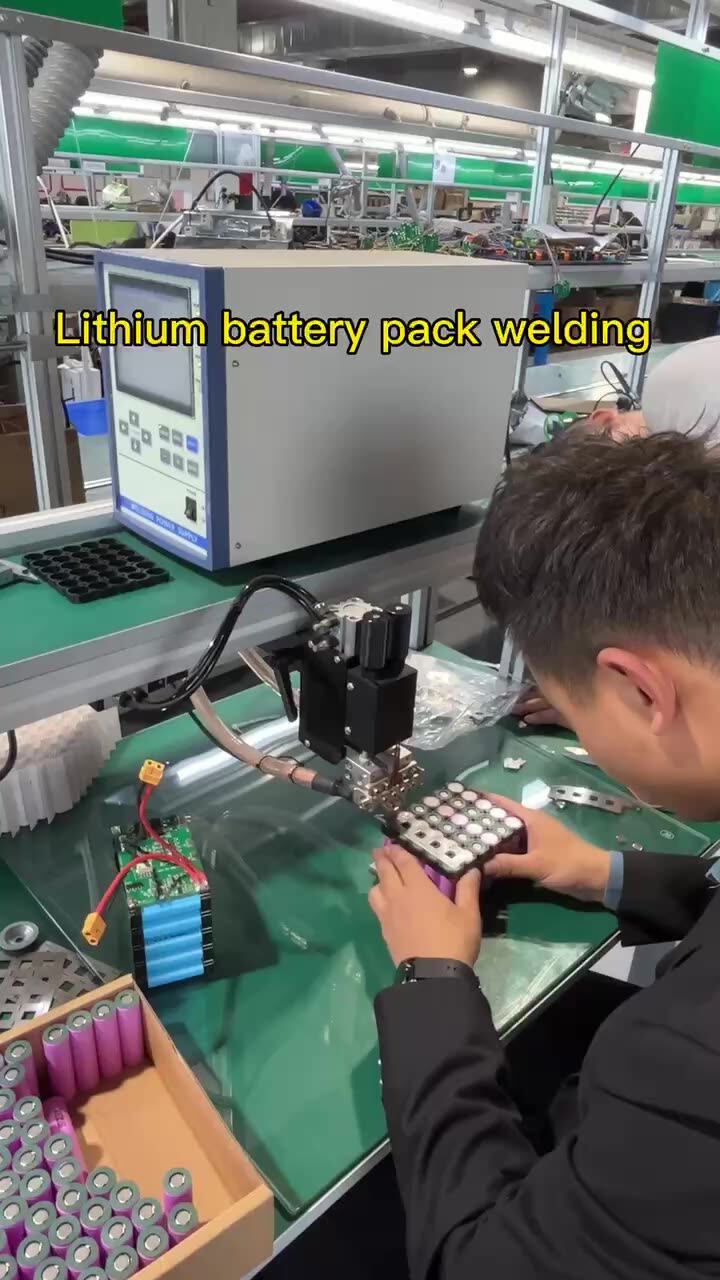 Welding Firm Semi-automatic Lithium Battery 18650 Gantry Precision ...