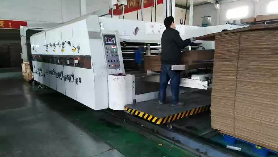 Canghai Automatic Corrugated Pizza Box Making Machine/fully Automatic ...