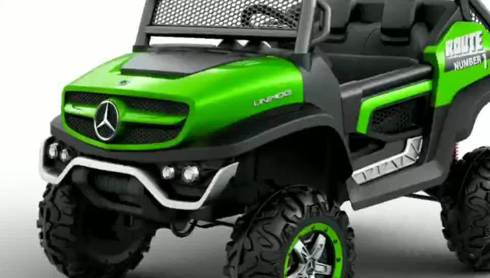 Licensed Mercedes Benz Unimog Kids Ride On Electric Cars Toy For ...