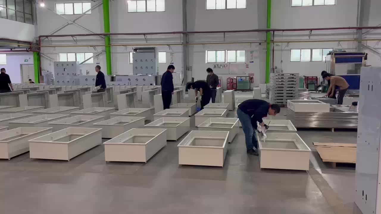 Yaning Clean Room Ceiling Mounted Diffuser Air Supply Unit Box Gel Seal ...