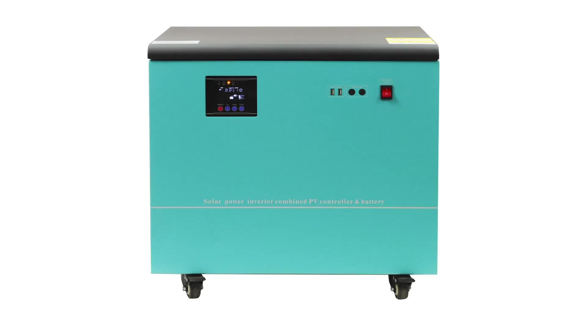 Snadi 5kw 48vdc Off Grid Solar Power System With Factory Price - Buy ...