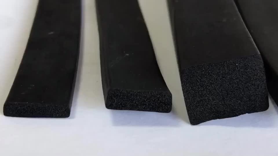Semi-circle Epdm Foam Rubber Seal Strip For Cabinet - Buy Semi Round ...
