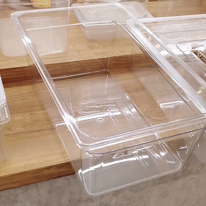 All Size 1/3 6.5-20cm Depth Plastic Gn Pan / Food Serving Gastronorm ...