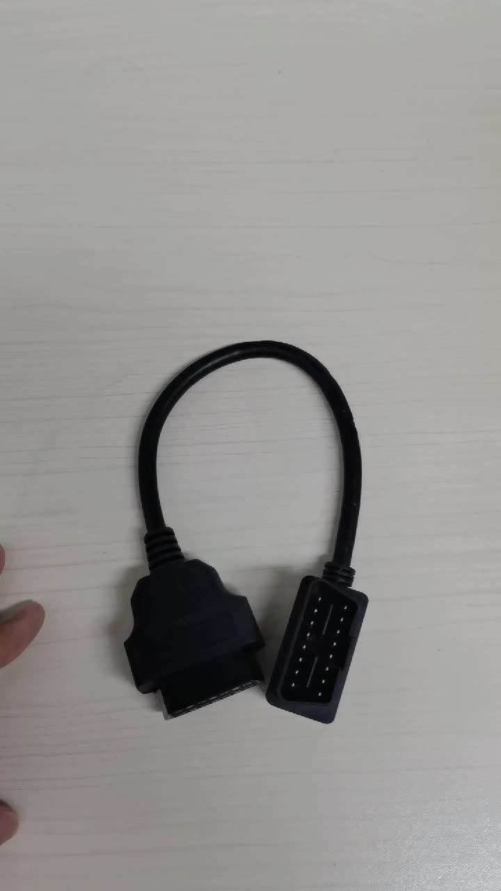Obd Ii Adapter Diagnostic Connector Obd 2 Obd2 16pin Left Right Angle ...