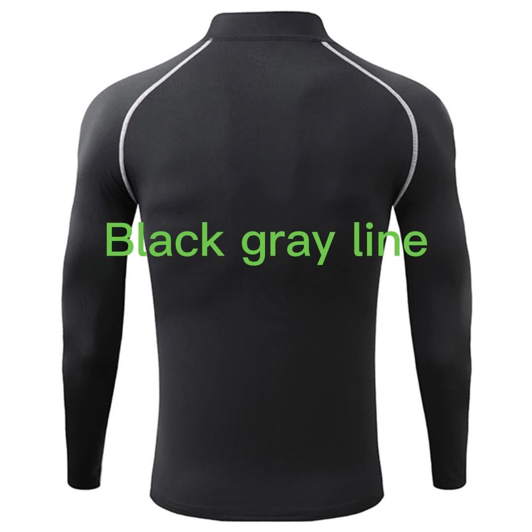 Men's Rash Guard Compression Long Sleeved Top For Man Quick Dry Swim ...