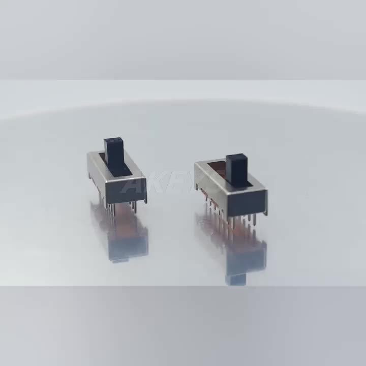 Ss-26f03 2p6t Double Pole Six Throw 6 Position Slide Switch 14 Pin Dip ...