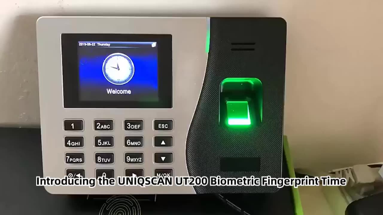 Fingerprint Biometric Time Recorder Wifi Employee Attendance System For ...