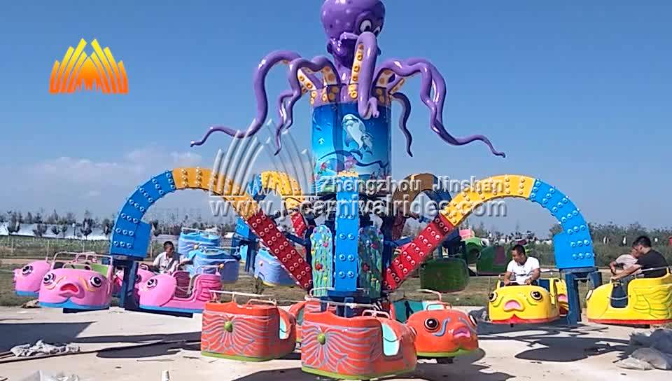 Outdoor Amusement Park Mechanical Games Octopus Ride For Sale - Buy ...