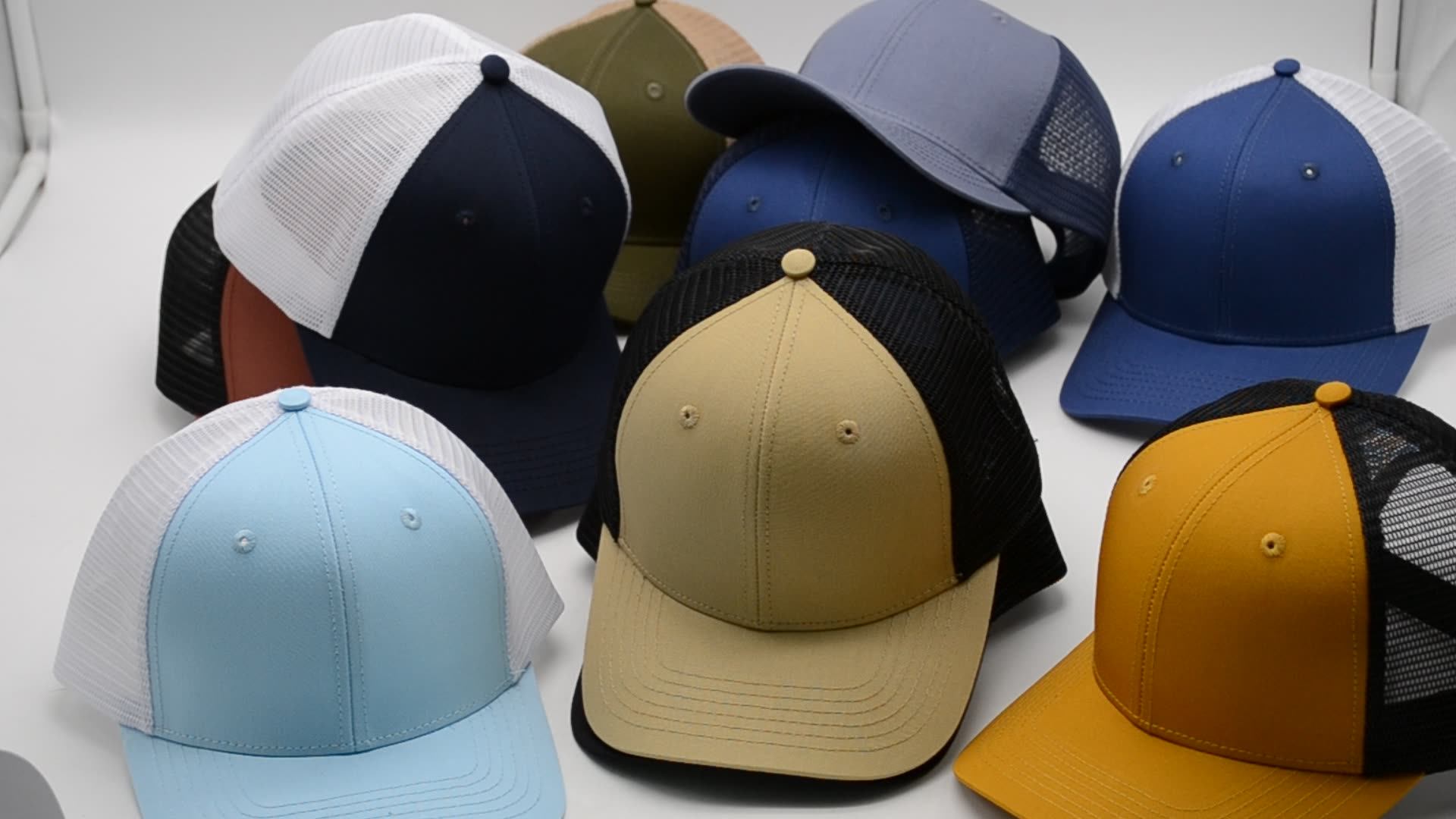 Custom Sublimation 5-panel Trucker Cap With Embroidery Patch Baseball ...