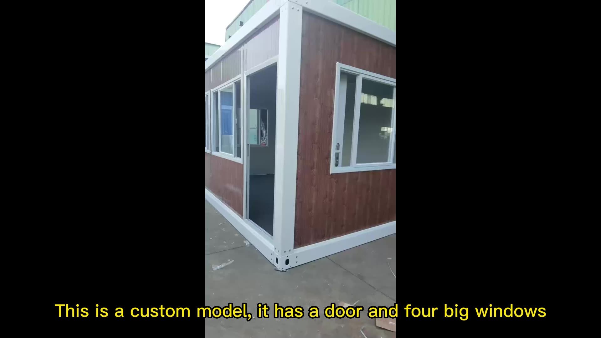 Modern Modular Kits Storage Shopping Container Homes Prefabricated ...