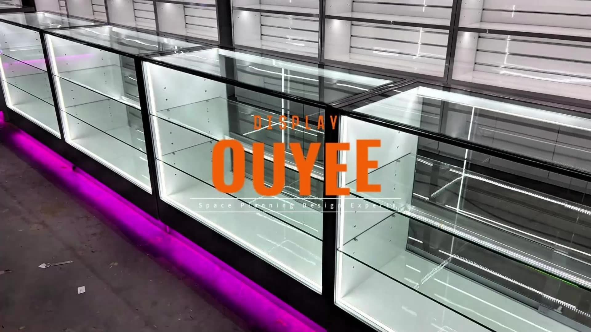 Tobacco Display Rack Commercial Cigarette Cabinet Mall Shop Booth Glass Retail Cabinets With ...