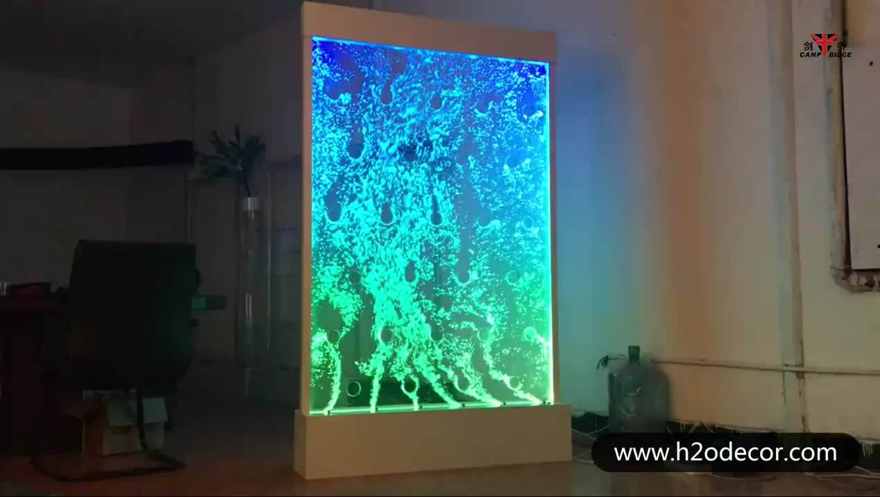 Decorative Led Water Bubble Feature Design Home Partition Walls - Buy ...
