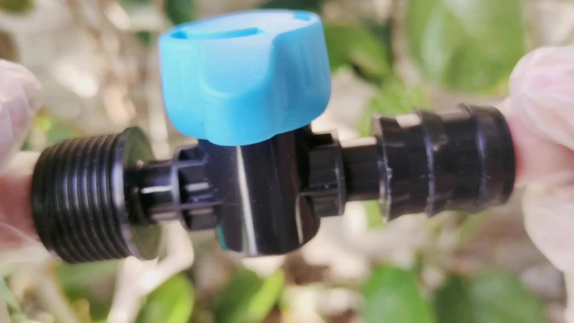 Garden Farm Irrigation Plastic Hose Control Drip Mini Valves For Drip ...