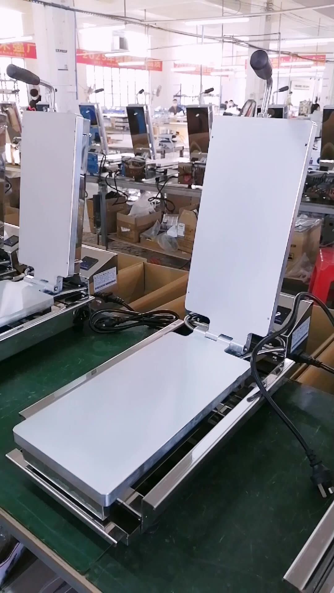 Electric Hot Egg Roll Roller Biscuit Maker Digital Commercial Spring ...