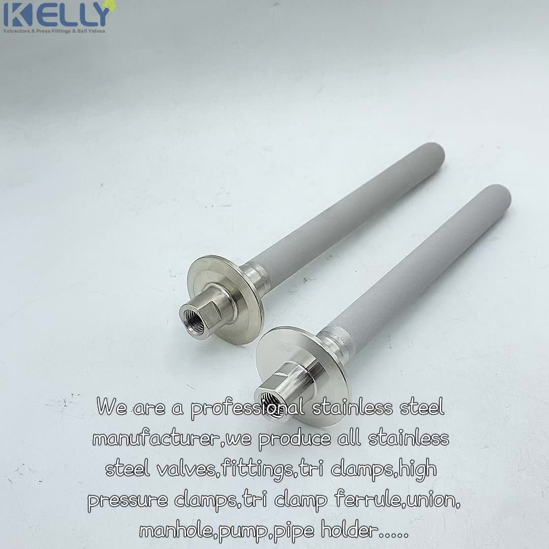 Sintered Stone Tri-clamp Npt Thread Beer Carbonation Stone Sanitary ...