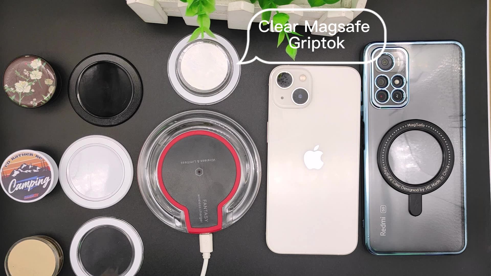 Magnetic Plate Ring For Magsafe Stickers Slim Magnetic Disk For Maxafe ...