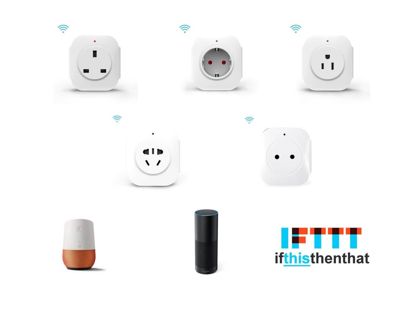 Portable Rechargeable Power Socket Uk Electric Wifi Smart Plug - Buy ...