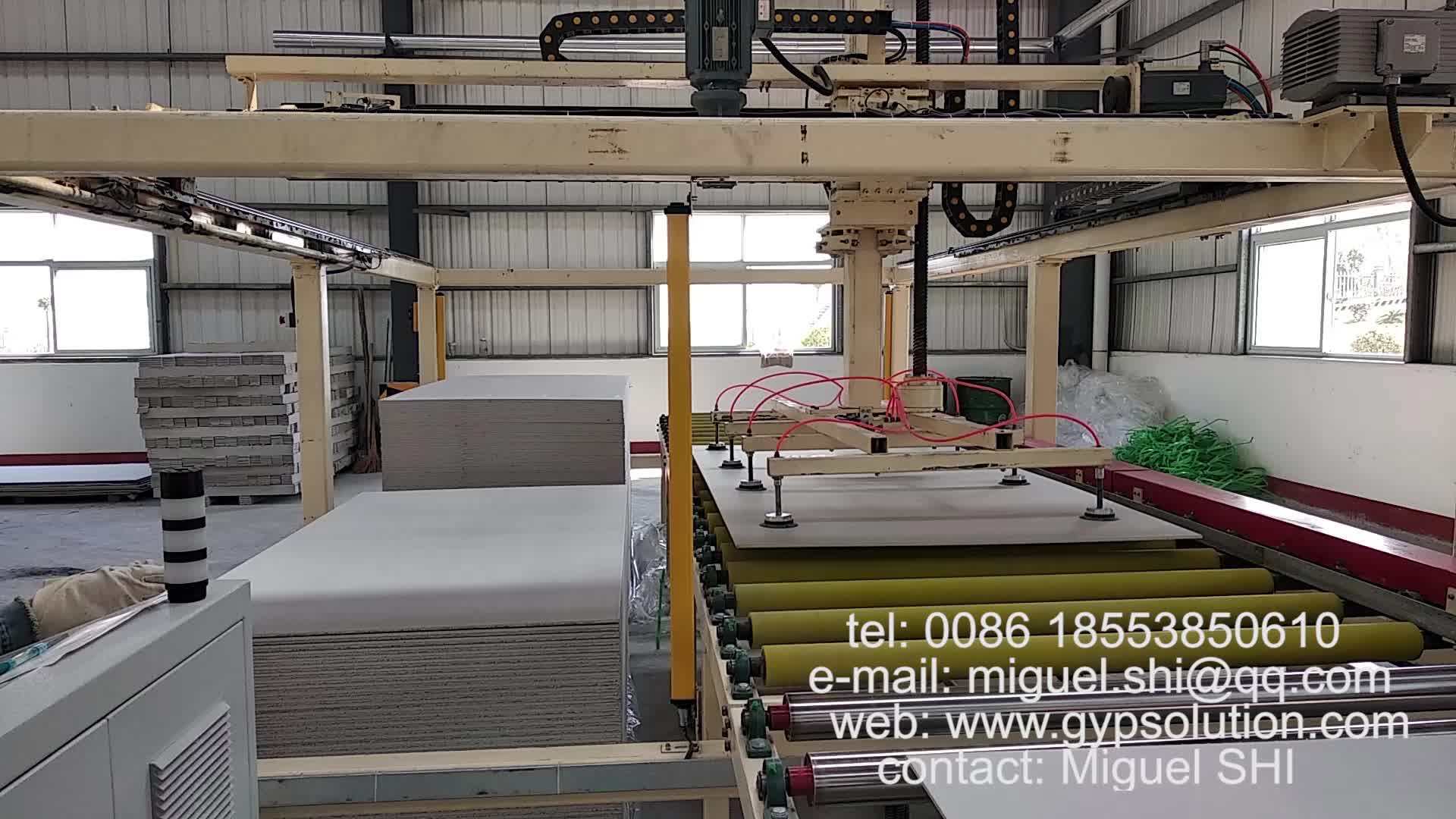 Gypsum Board Ceiling Tile Machine - Buy Gypsum Board Ceiling Tile ...