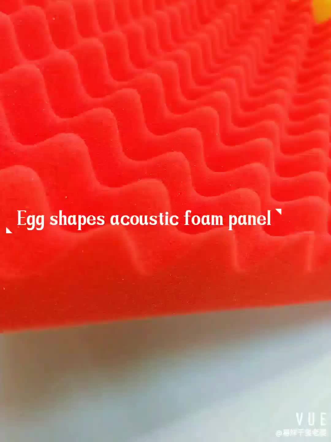 Resonance Absorption Acoustic Sponge Panels Soundproof Pu Acoustic ...