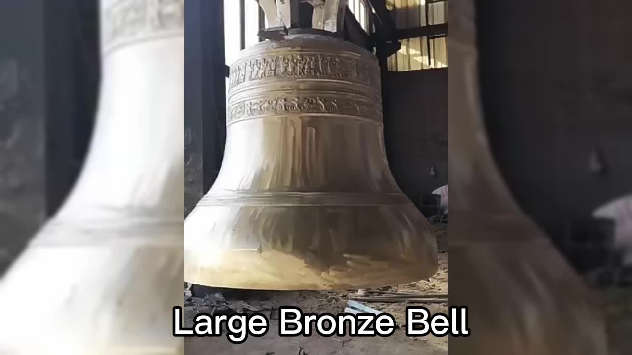 Modern Church Art Decoration Hanging Brass Bell High Quality Polish ...