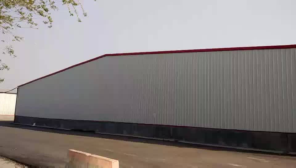 Prefabricated Steel Structure Eps Wall And Roof Insulated Warehouse ...
