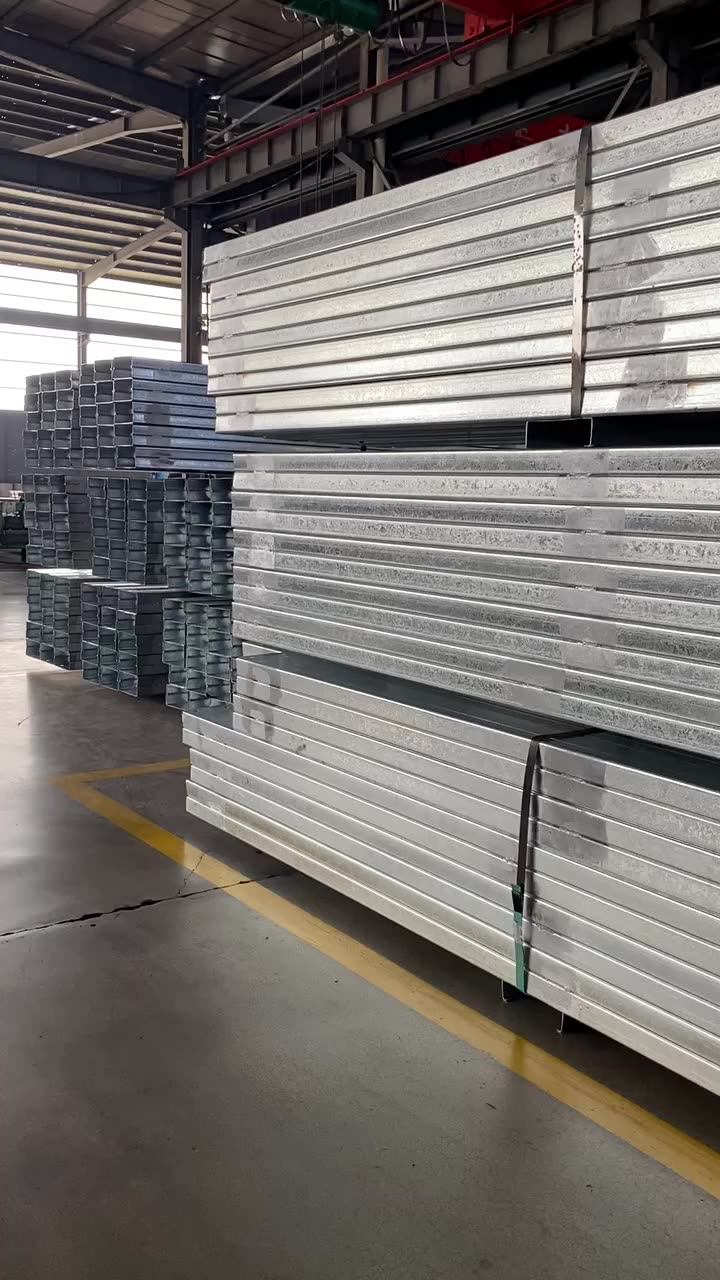 Hot Galvanized Roof Purlins C Channel Cold Formed Lipped Channel - Buy ...