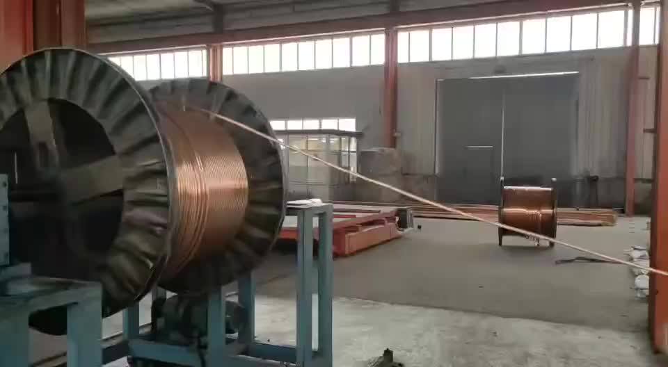 Copper Earth Rod Steel With Copper Coating Copper Clad Bonded Steel ...