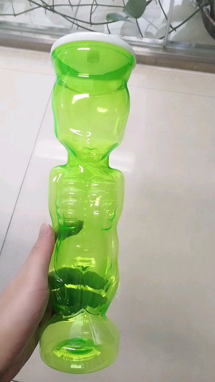 800ml Alien Yard Cup Ice Slush Glass Eco-friendly Pet Plastic Yard Cups ...