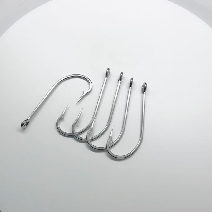 Stainless Fishing Hook For Saltwater Inverted Hawk Tuna 7691big Game ...