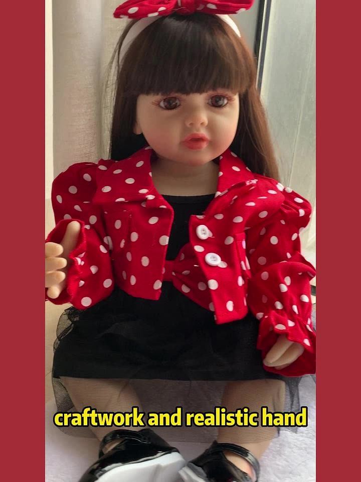 R&b Wet Girls Reborn Doll 60cm Baby Dolls Black 24 Inch Silicone ...