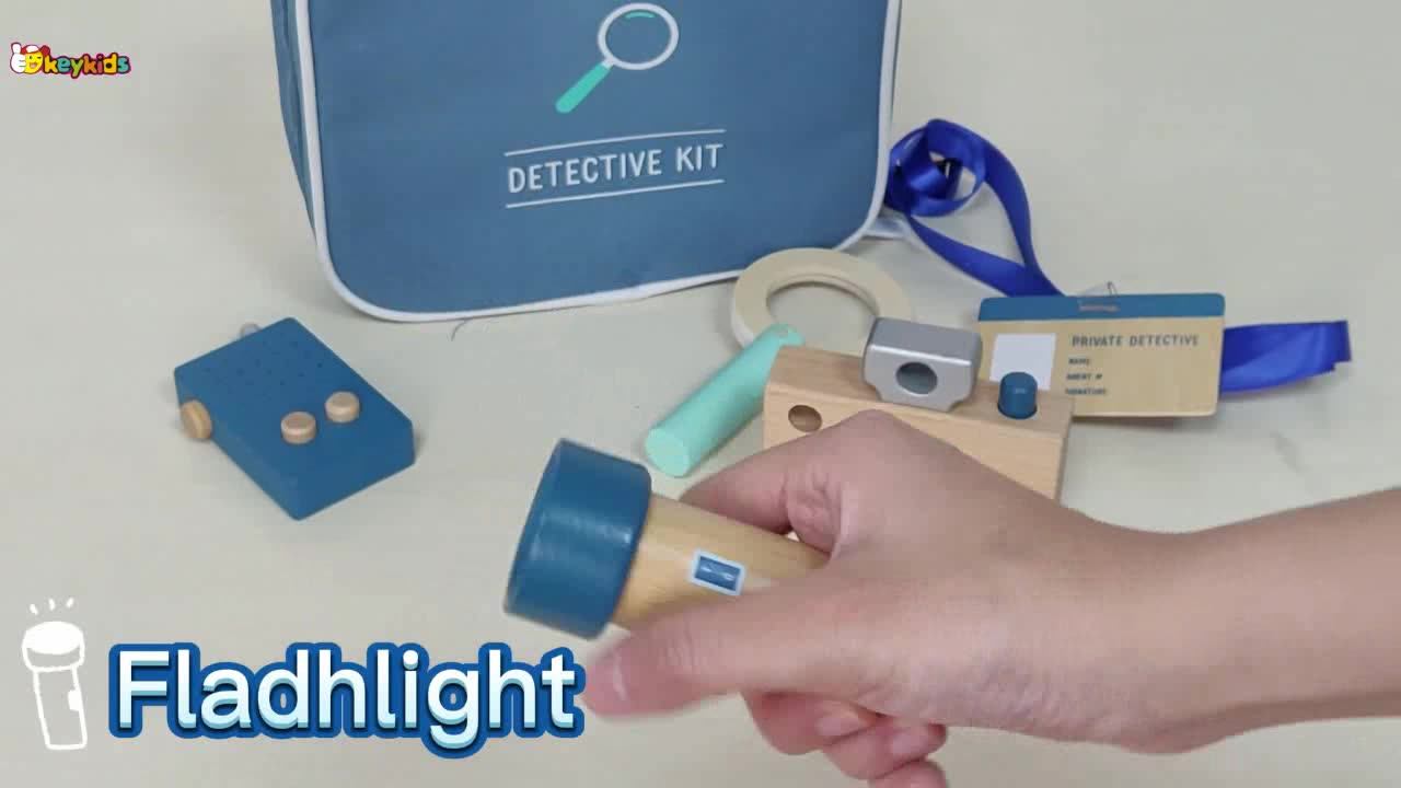 Customize Pretend Play Set Wooden Toy Detective Kit For Kids W10d425 ...
