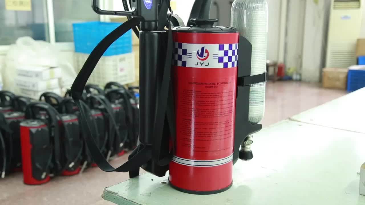 Fire Fighting Systems Backpack Water Mist Fire Extinguisher - Buy ...